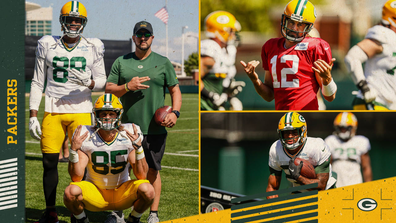 Photos: Packers begin preparation for Week 1 against the Saints