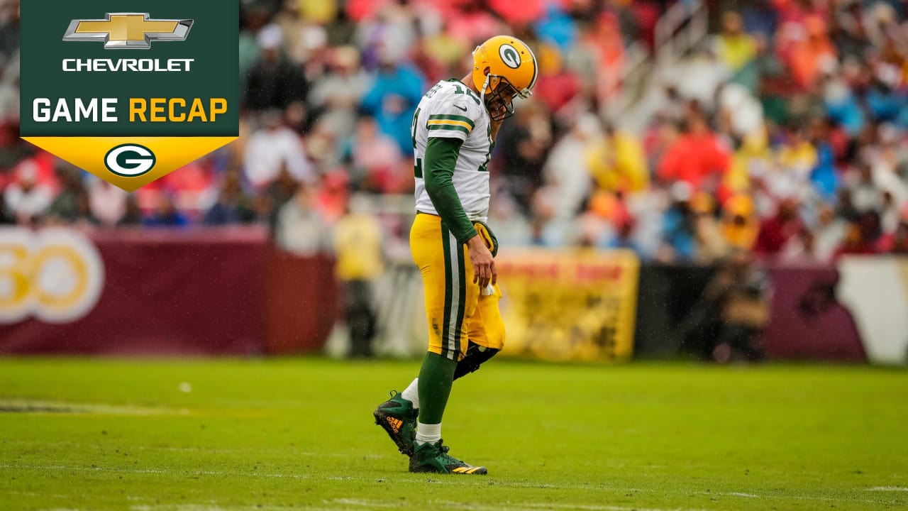 Packers suffer ‘sloppy’ loss in Washington