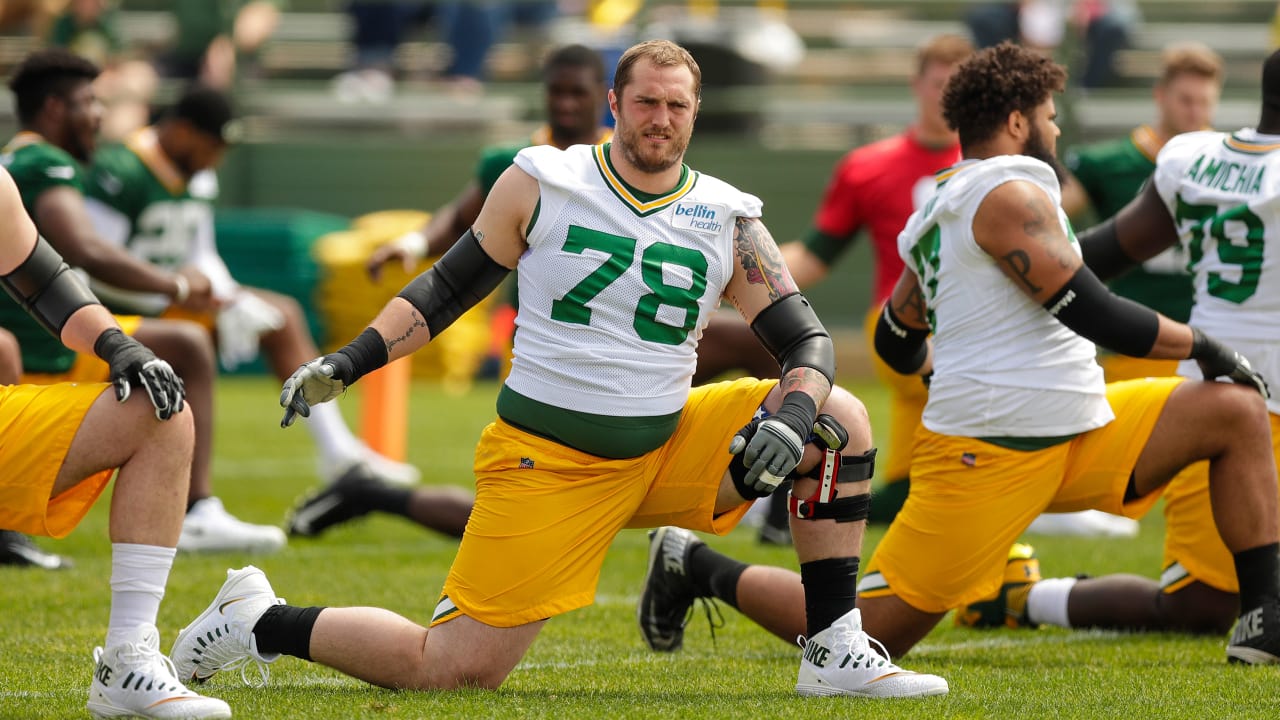 Jason Spriggs settling in with increased size, strength