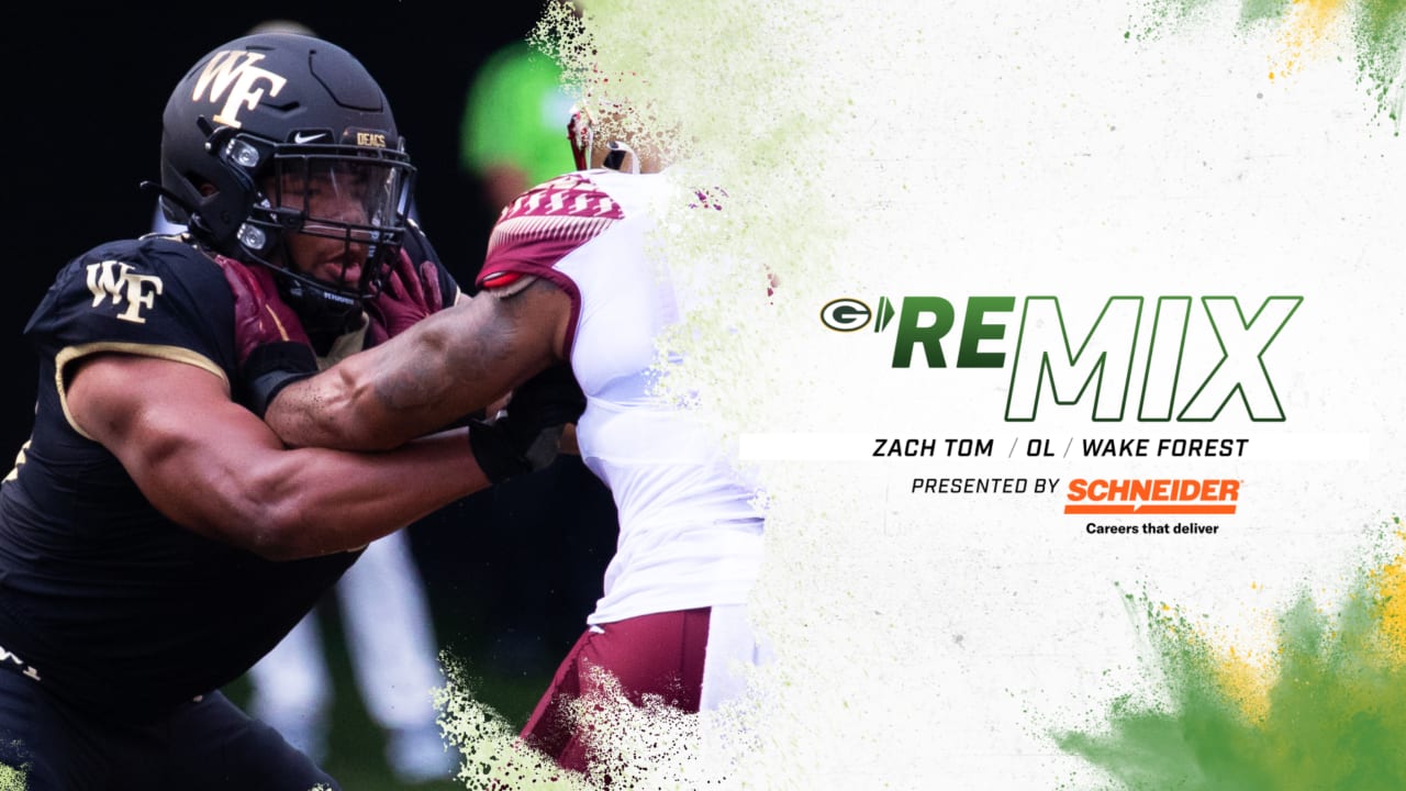 Remix: Zach Tom | 2022 NFL Draft