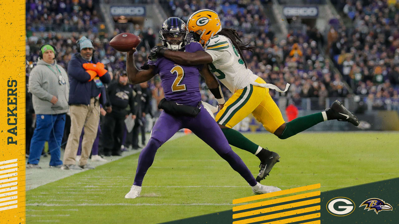 SACK! De'Vondre Campbell takes down Huntley on 4th-and-goal | Packers ...