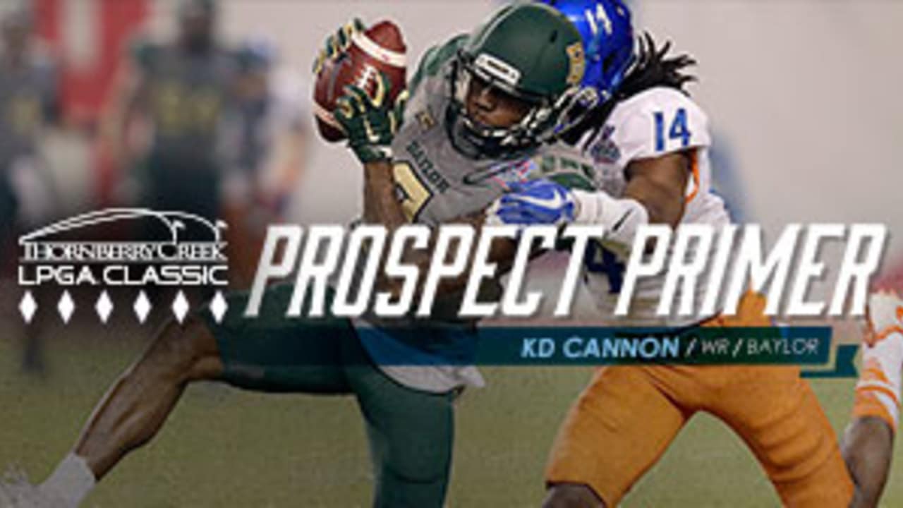 Prospect Primer: WR KD Cannon, Baylor