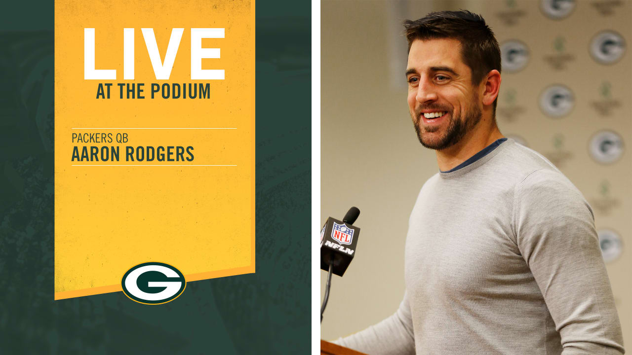 200117-QB Aaron Rodgers press conference
