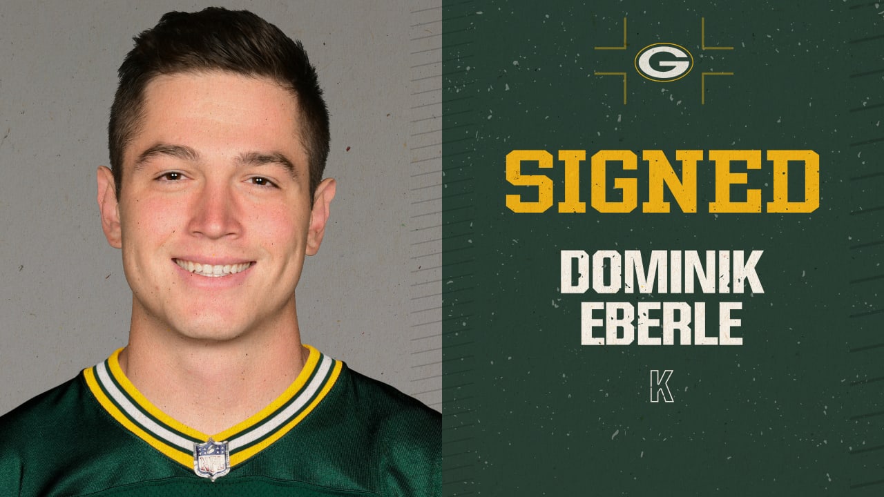 Packers sign K Dominik Eberle