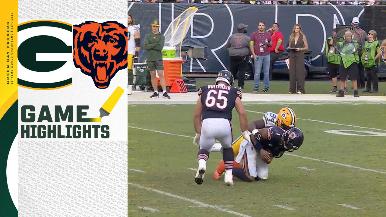 Karl Brooks records first NFL sack | Packers vs. Bears