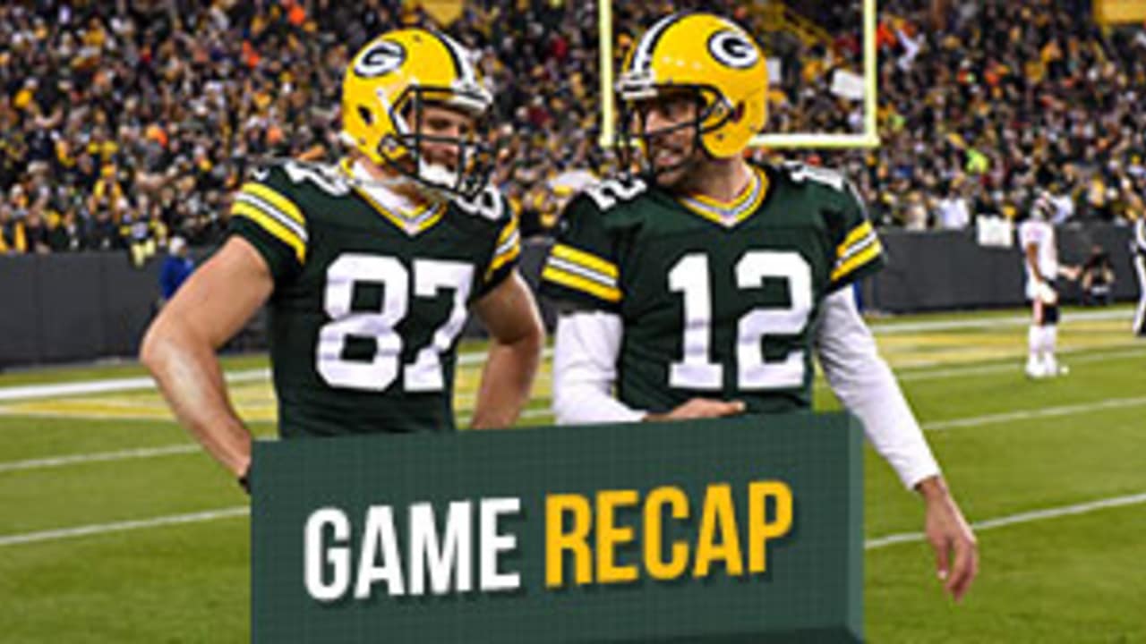Packers at their best in blowout win over Bears