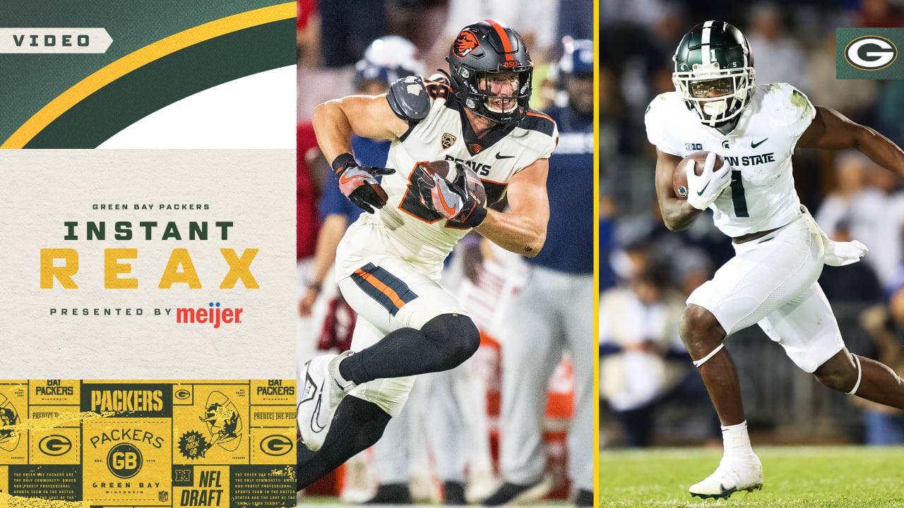 Instant Reax: TE Luke Musgrave, WR Jayden Reed | 2023 NFL Draft