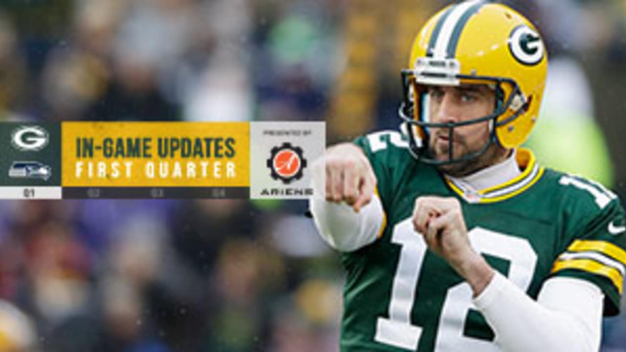 Packers lead 7-3 after one quarter