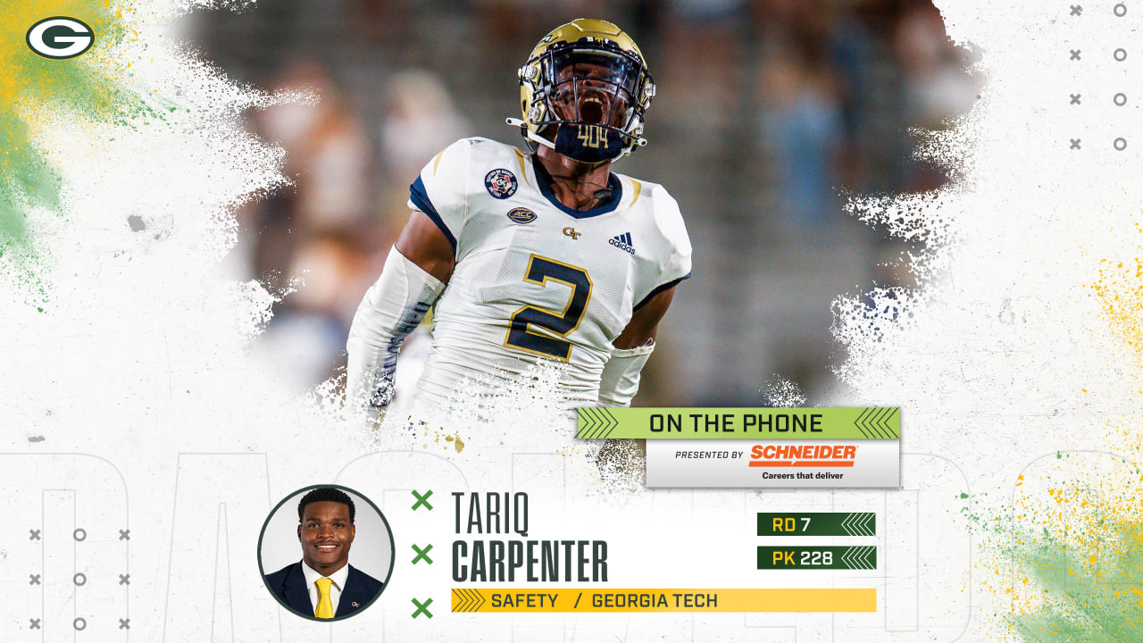 Tariq Carpenter dreamt of being drafted, thankful for opportunity ...