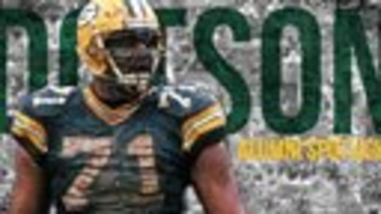 Santana Dotson went from last place to the Super Bowl