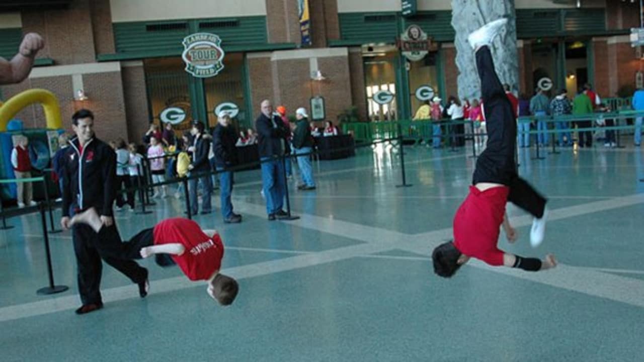 Project LEAP! in the Lambeau Field Atrium