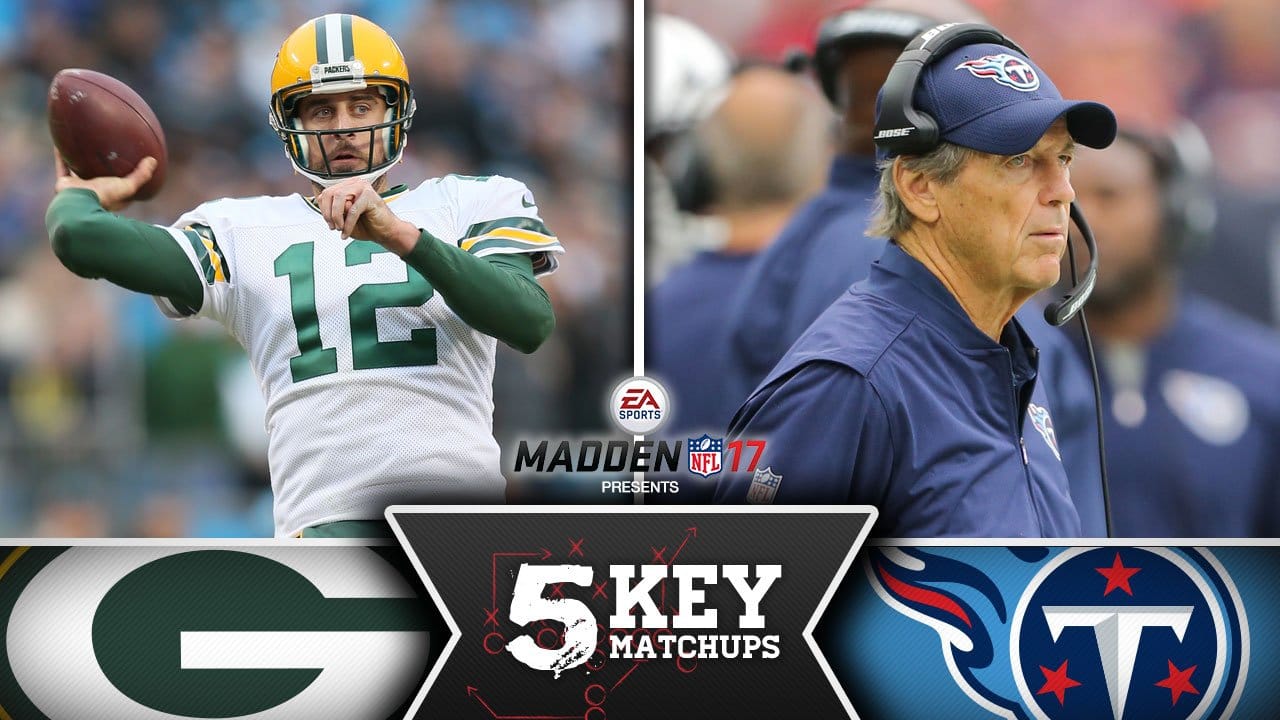 Packers at Titans: Five key matchups