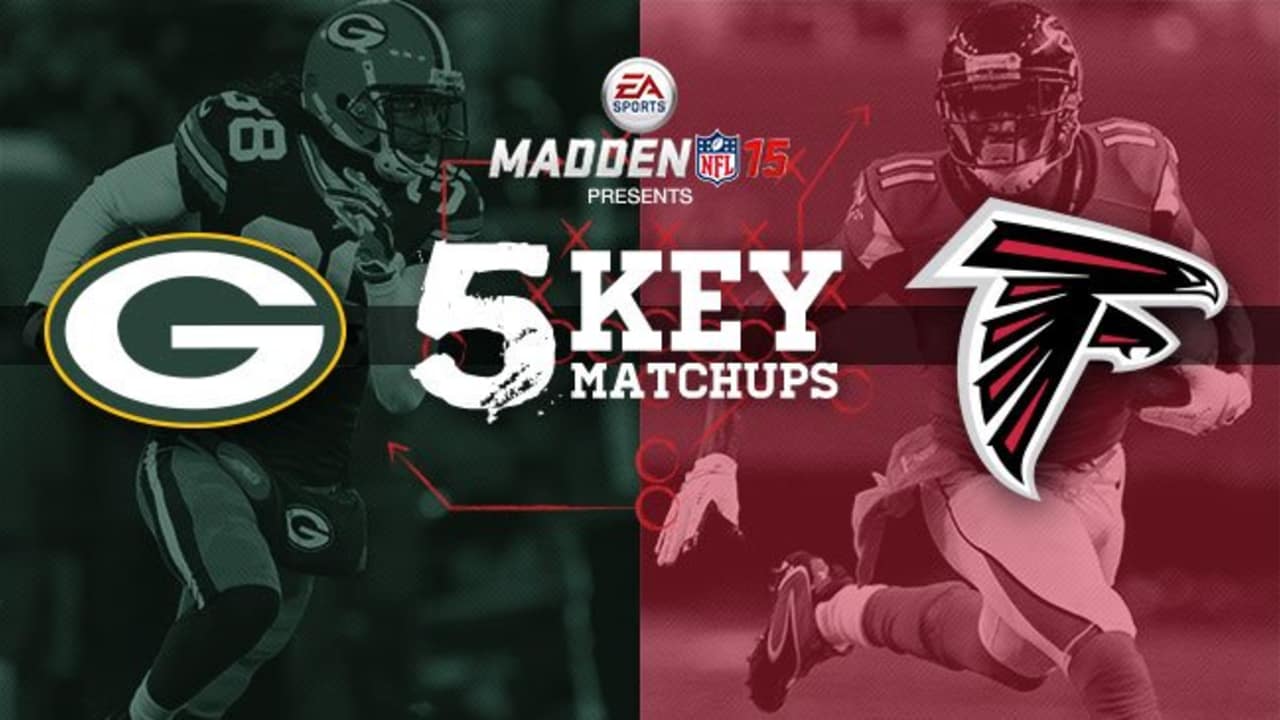 Packers vs. Falcons: Five key matchups