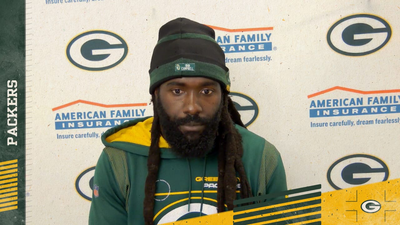 Campbell on joining the Packers: 'I wanted to reintroduce myself'