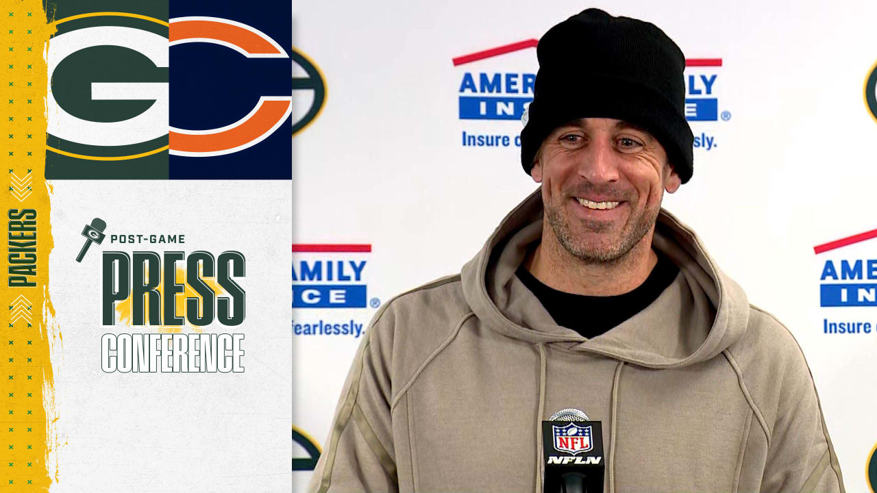 Aaron Rodgers: 'A win against the Bears is always a little more special'