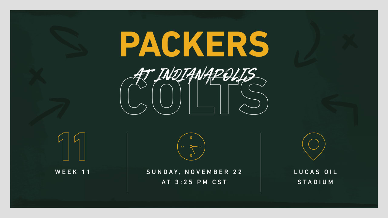 Infographic: Packers-Colts game preview