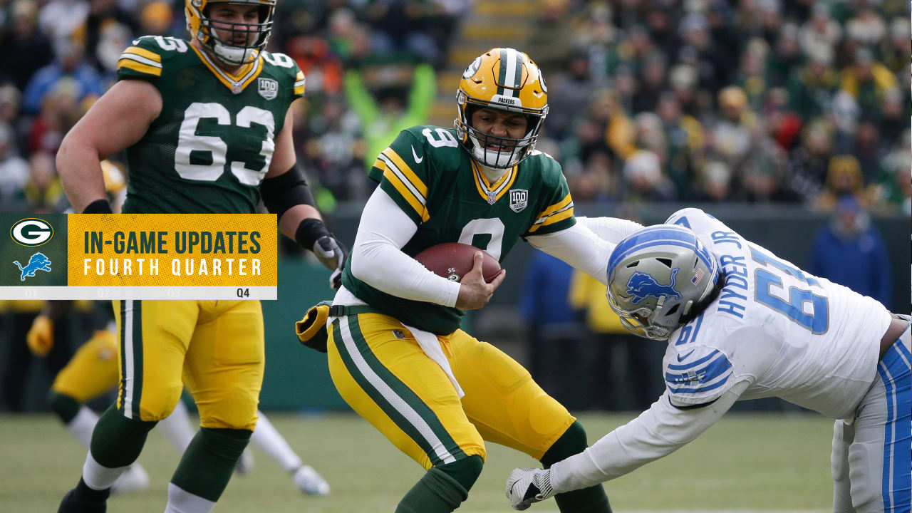 Packers end season with 31-0 loss