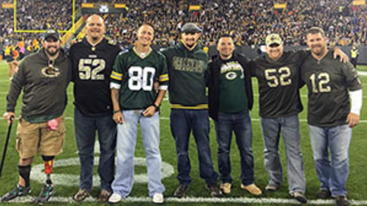 Packers salute combat-disabled and wounded veterans Sunday for ...