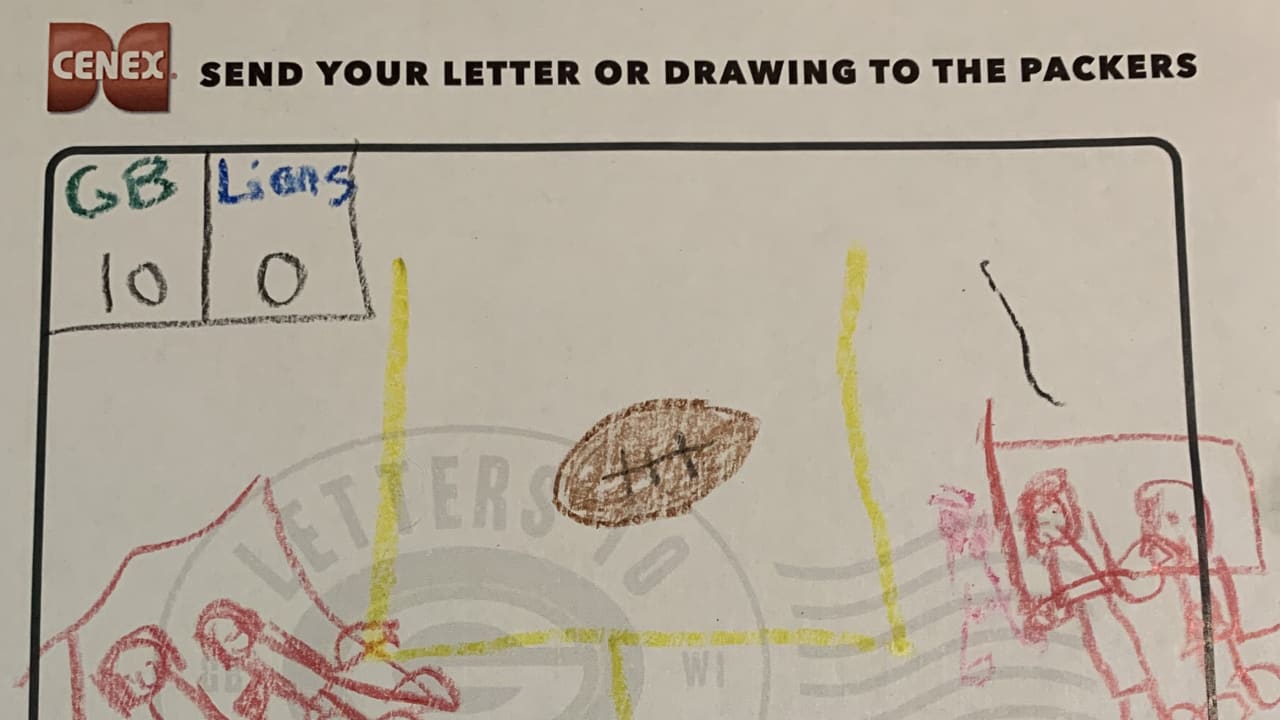 Fans write letters to Packers during regular season