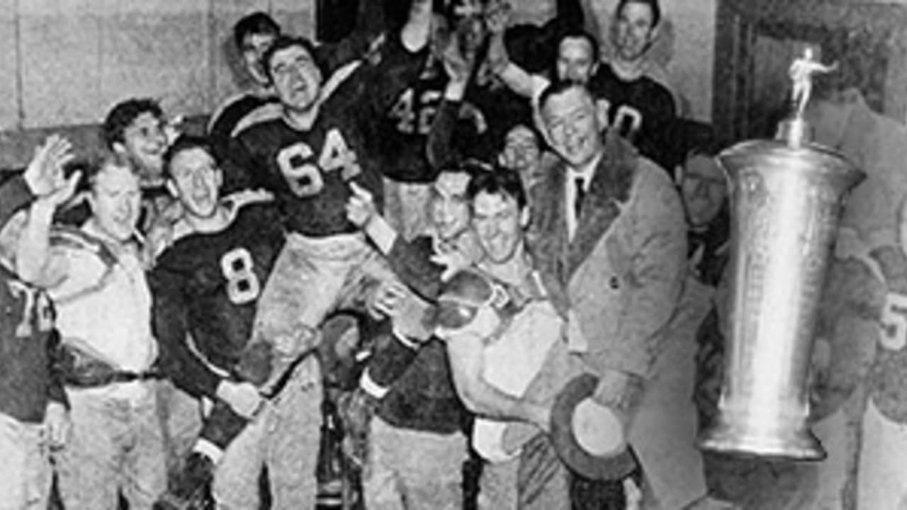 Thorp Trophy preceded Super Bowl-era Lombardi Trophy