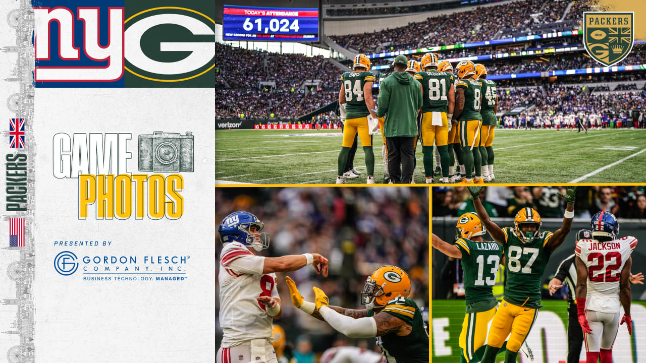Game Photos: Packers vs. Giants in London | Week 5