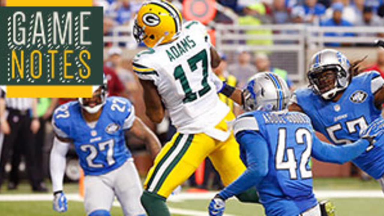 Davante Adams ends touchdown drought as defense starts comeback