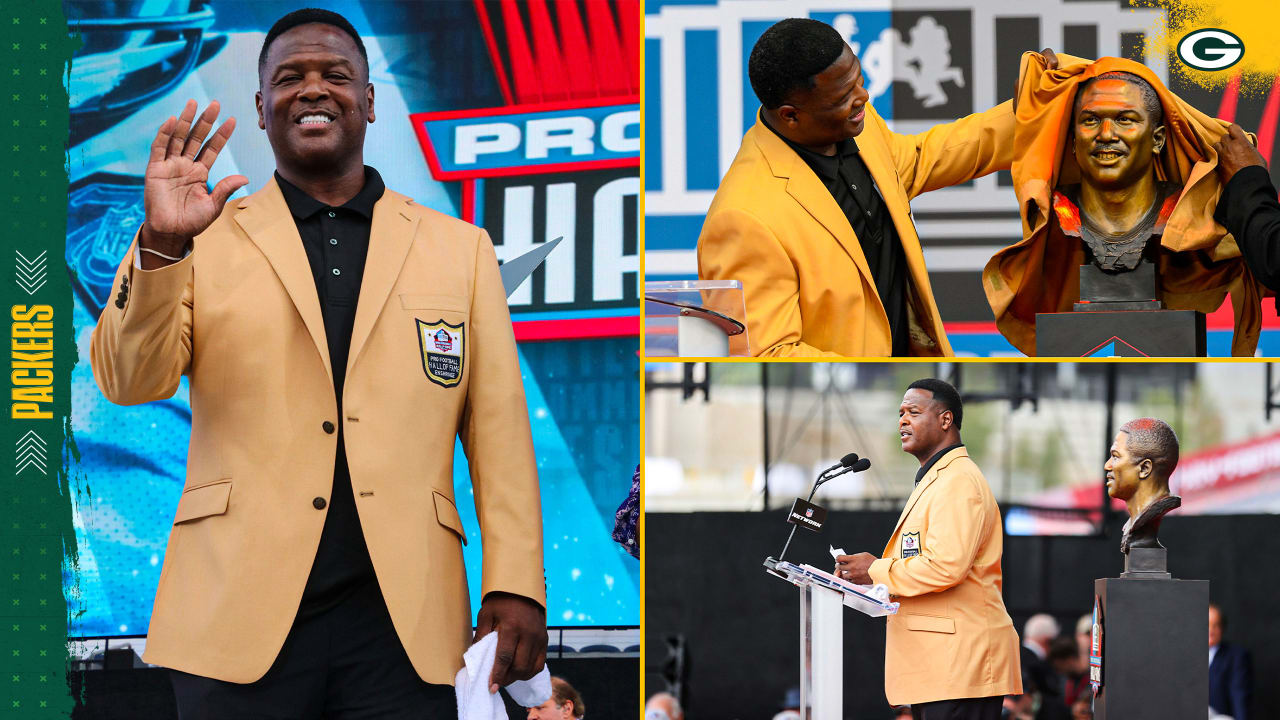 Photos: LeRoy Butler gives long-awaited Hall of Fame speech, unveils bust