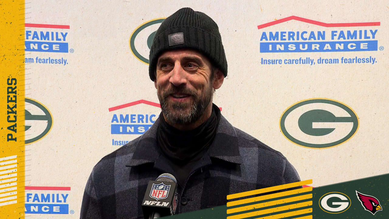 Aaron Rodgers: 'We're a gritty team'