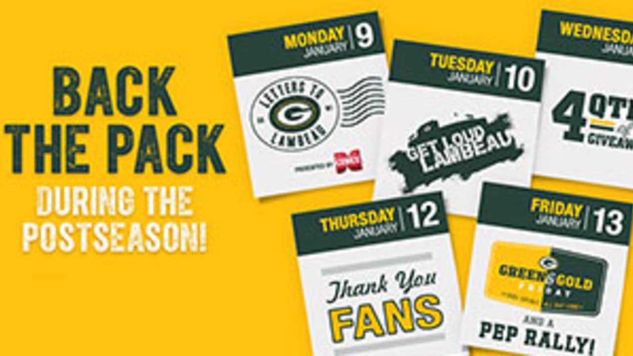 Packers encourage fans to continue joining in playoff excitement