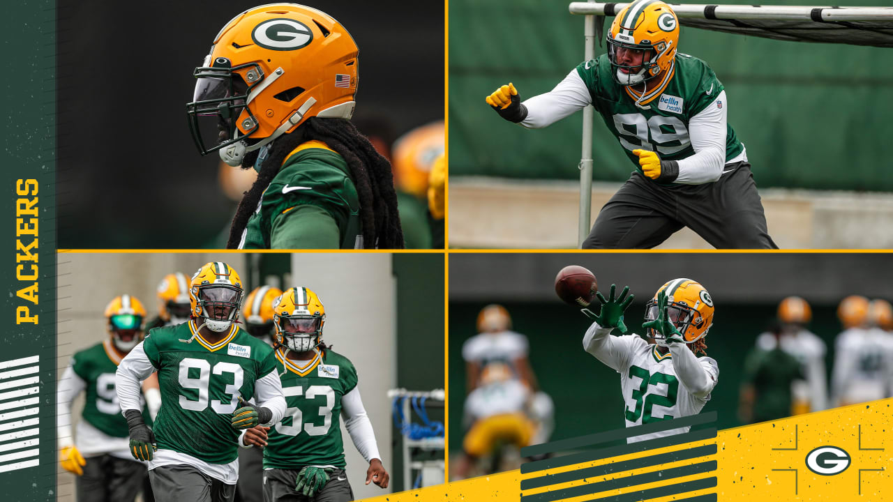 Photos: Packers hit practice field to prepare for matchup with Bears