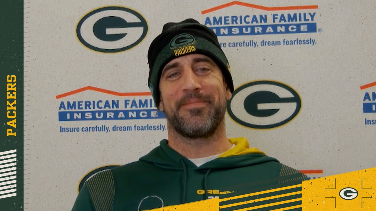 Rodgers on Week 18: 'I wanna be out there and be with my guys'