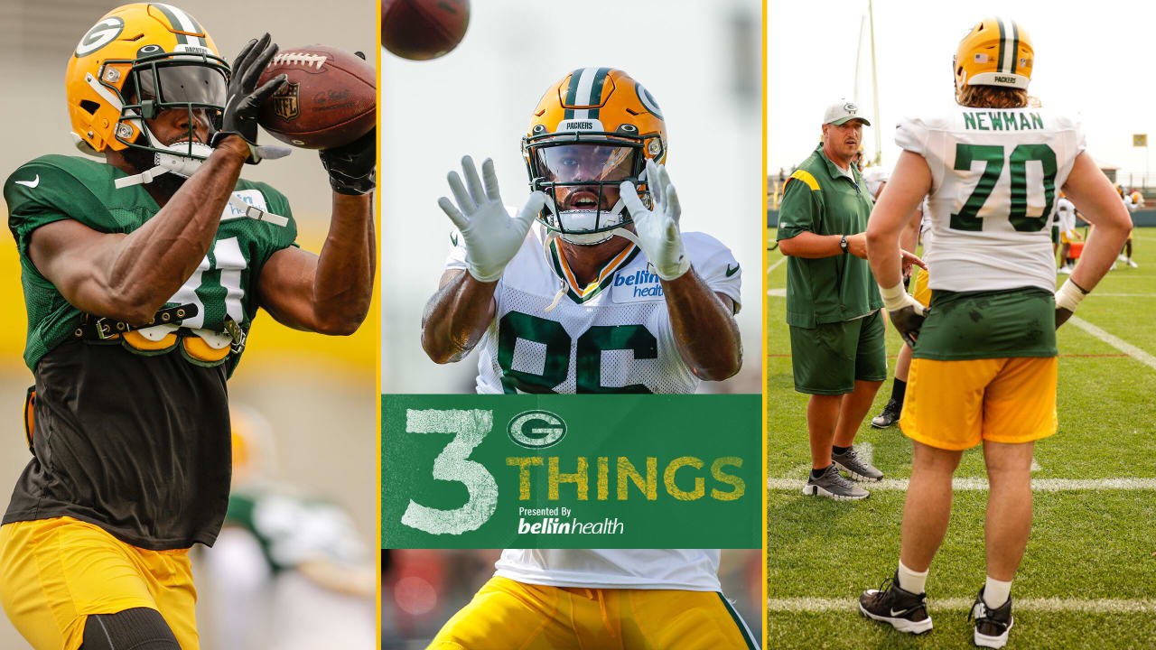 Three Things: Safeties, wide receiver competition, Royce Newman