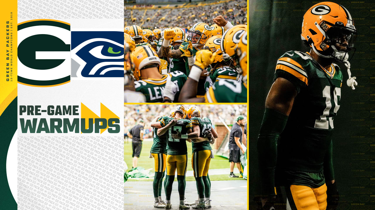 Best photos from Packers-Seahawks pregame warmups | Preseason Week 3