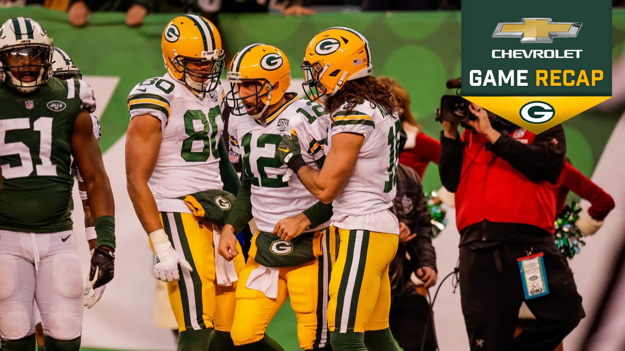 Packers work overtime for first road win