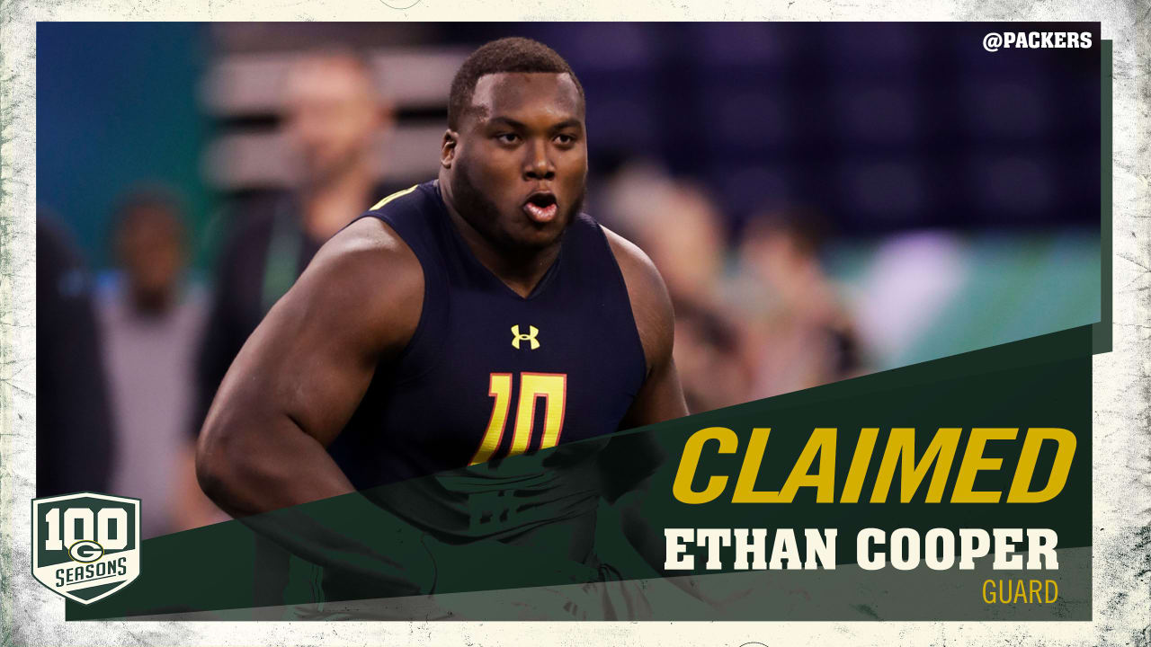 Packers claim G Ethan Cooper