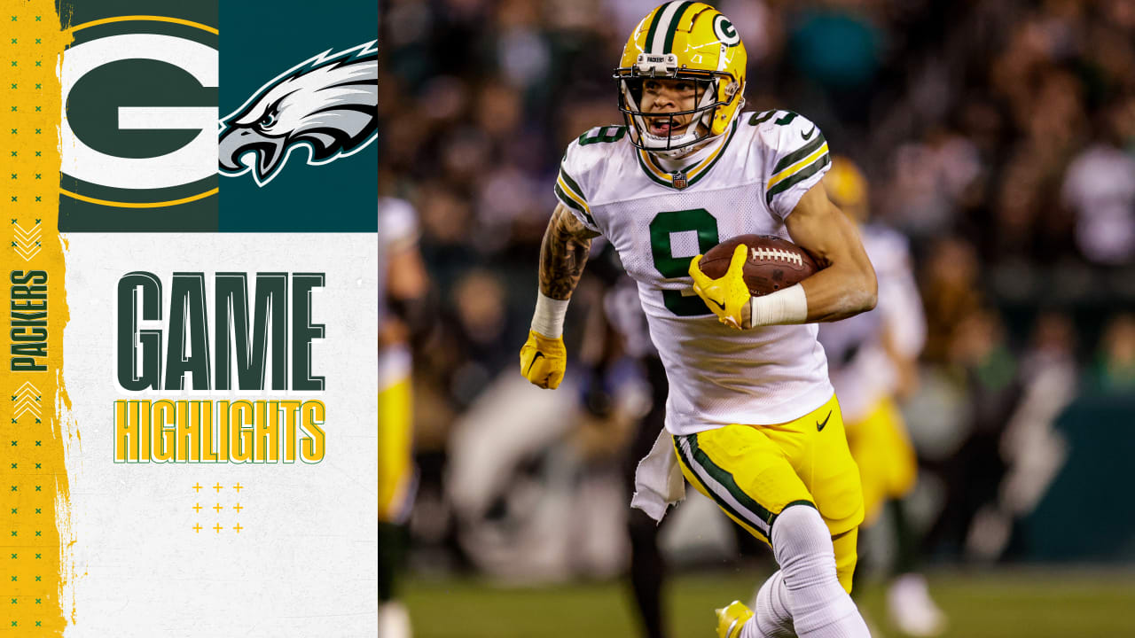 Need For Speed: Christian Watson takes Jordan Love throw 63 yards for a ...