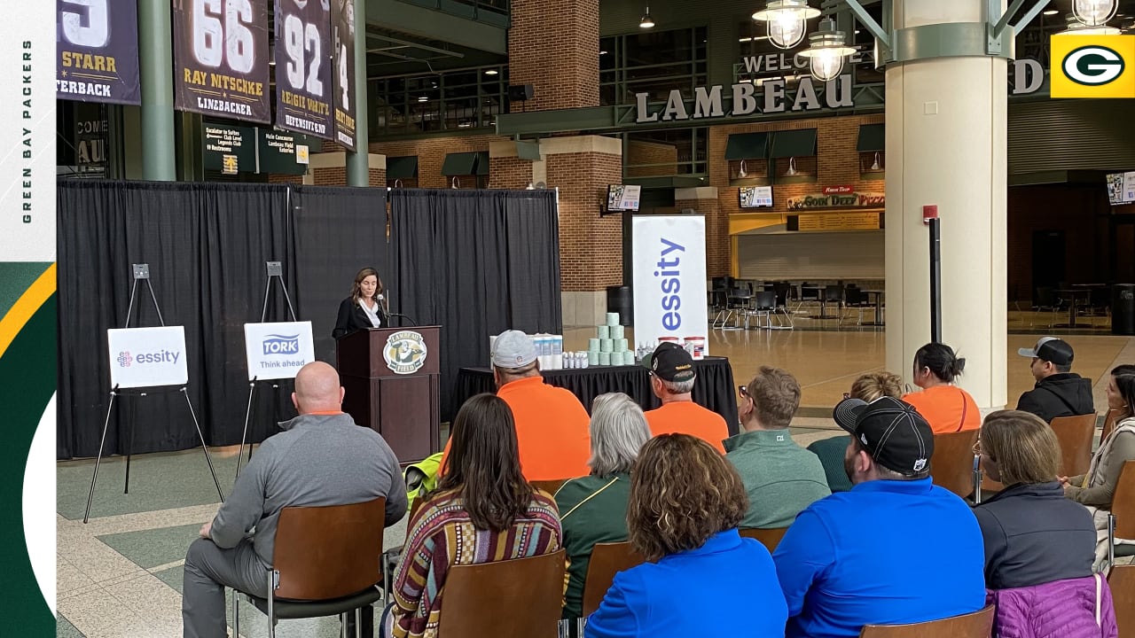Packers, Tork team up on ‘Tackle Hygiene with Every Catch’ campaign