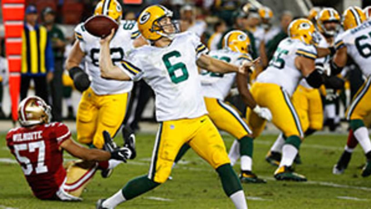 Packers take 14-7 lead into fourth quarter