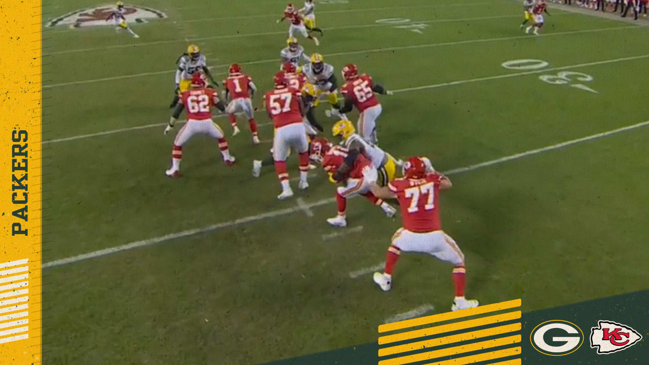 Rashan Gary fights for a third-down sack | Packers vs. Chiefs