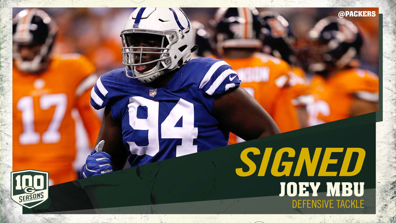 Packers sign DT Joey Mbu