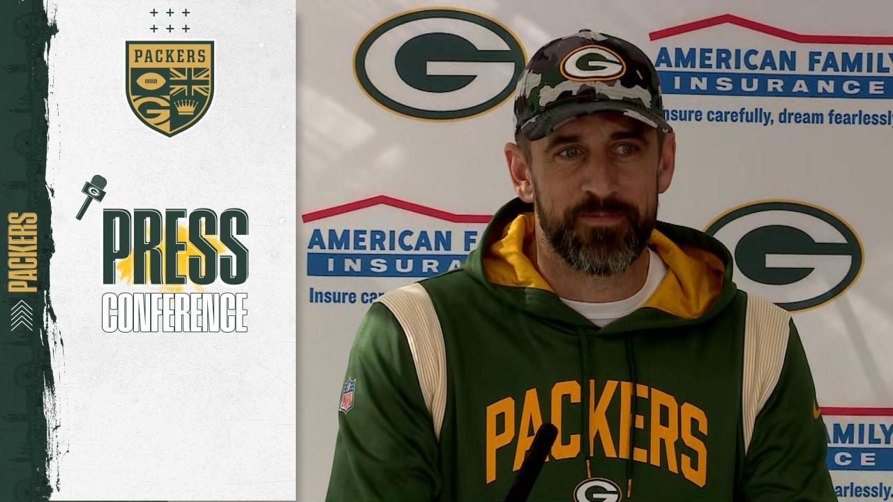 Packers QB Aaron Rodgers excited to play in London