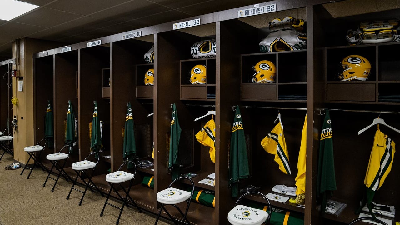 Locker room ready for Packers at FedExField