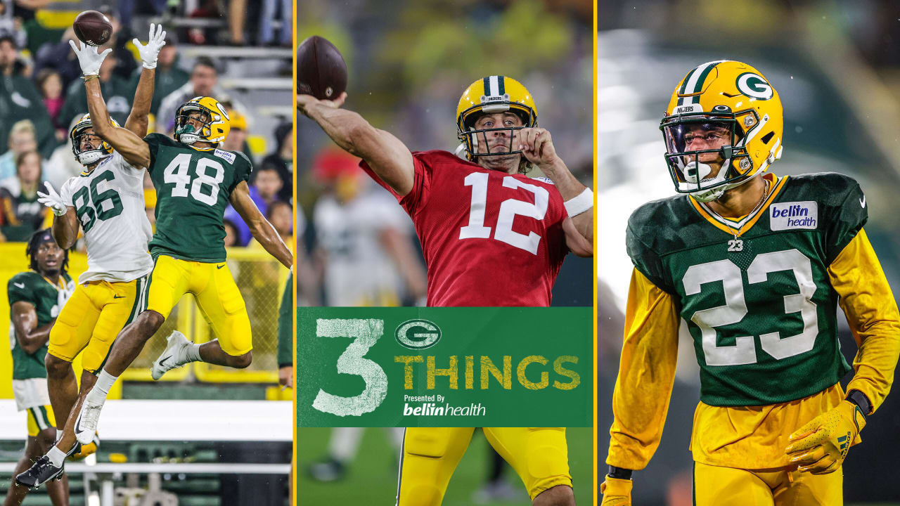 Three Things from Packers Family Night