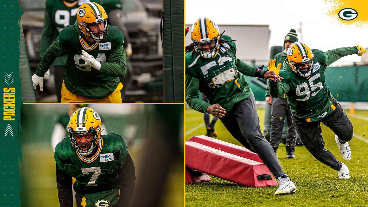 Photos: Packers embrace the cold, prepare for Monday Night Football