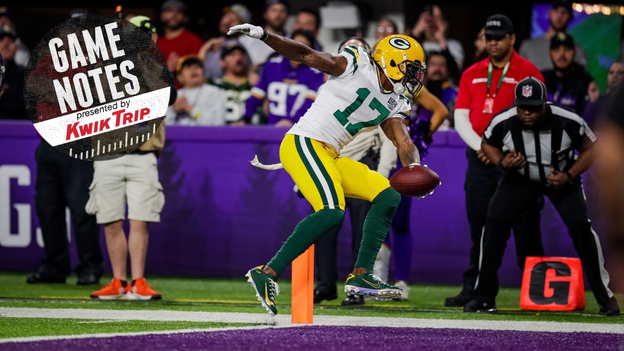 Davante Adams makes history on Sunday night