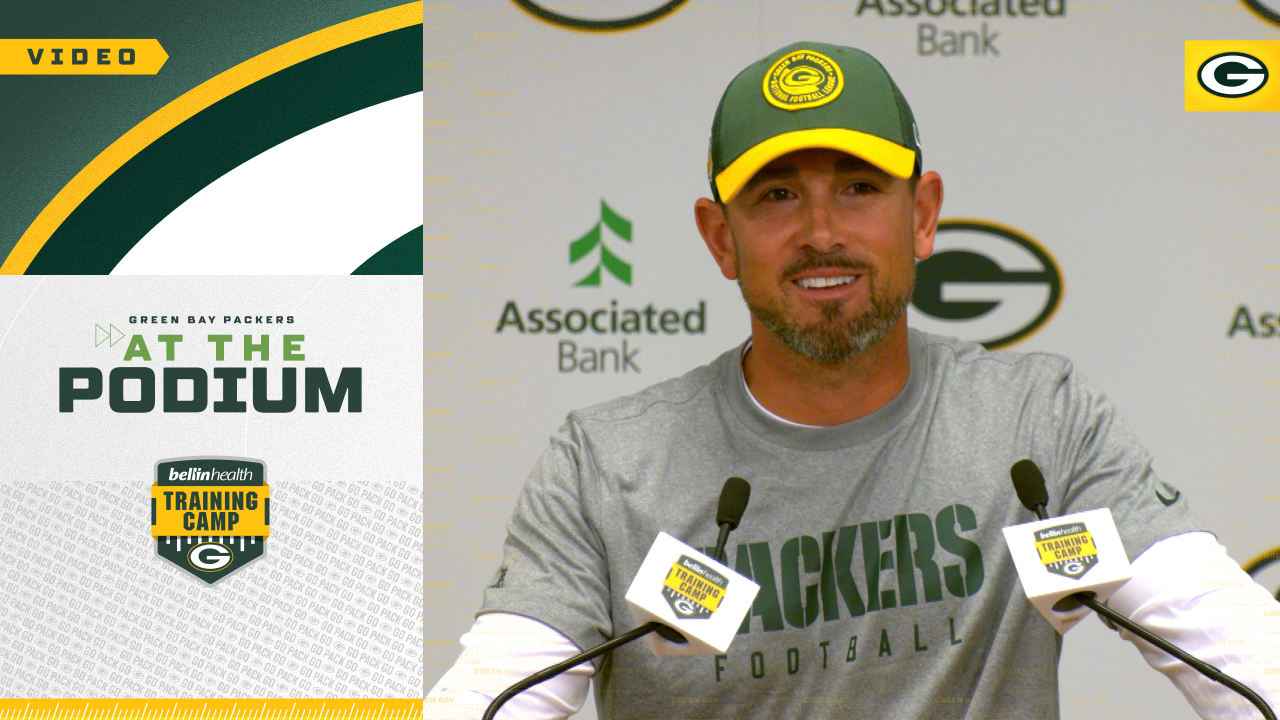 Matt LaFleur on Packers Family Night: 'It gets the adrenaline going'