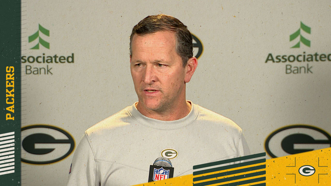 Joe Barry: 'This group has taken pride in defending the run'