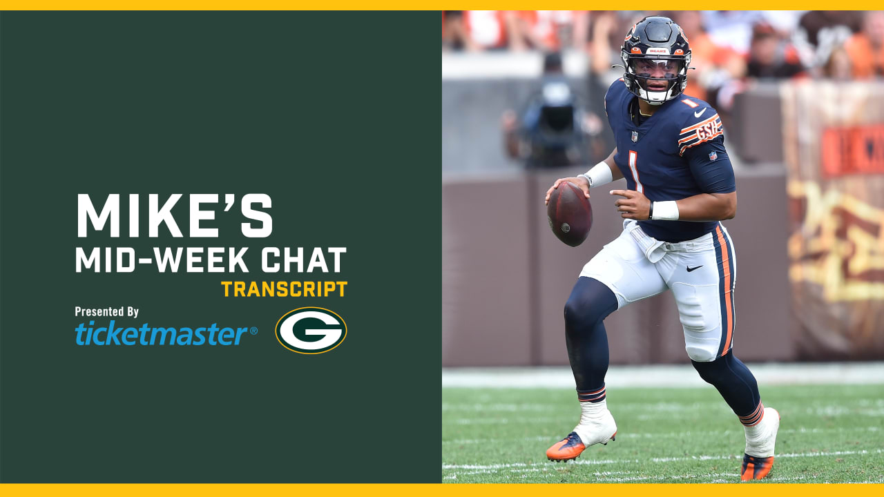 Mike's Mid-Week Chat: It's a Bears week chat