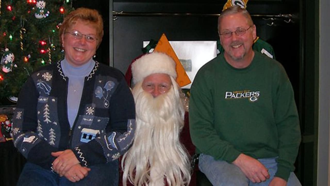 Santa Clause Visits The Packers Pro Shop
