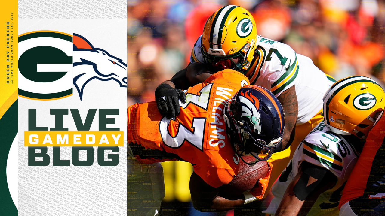 Live Blog: Packers-Broncos | Week 7